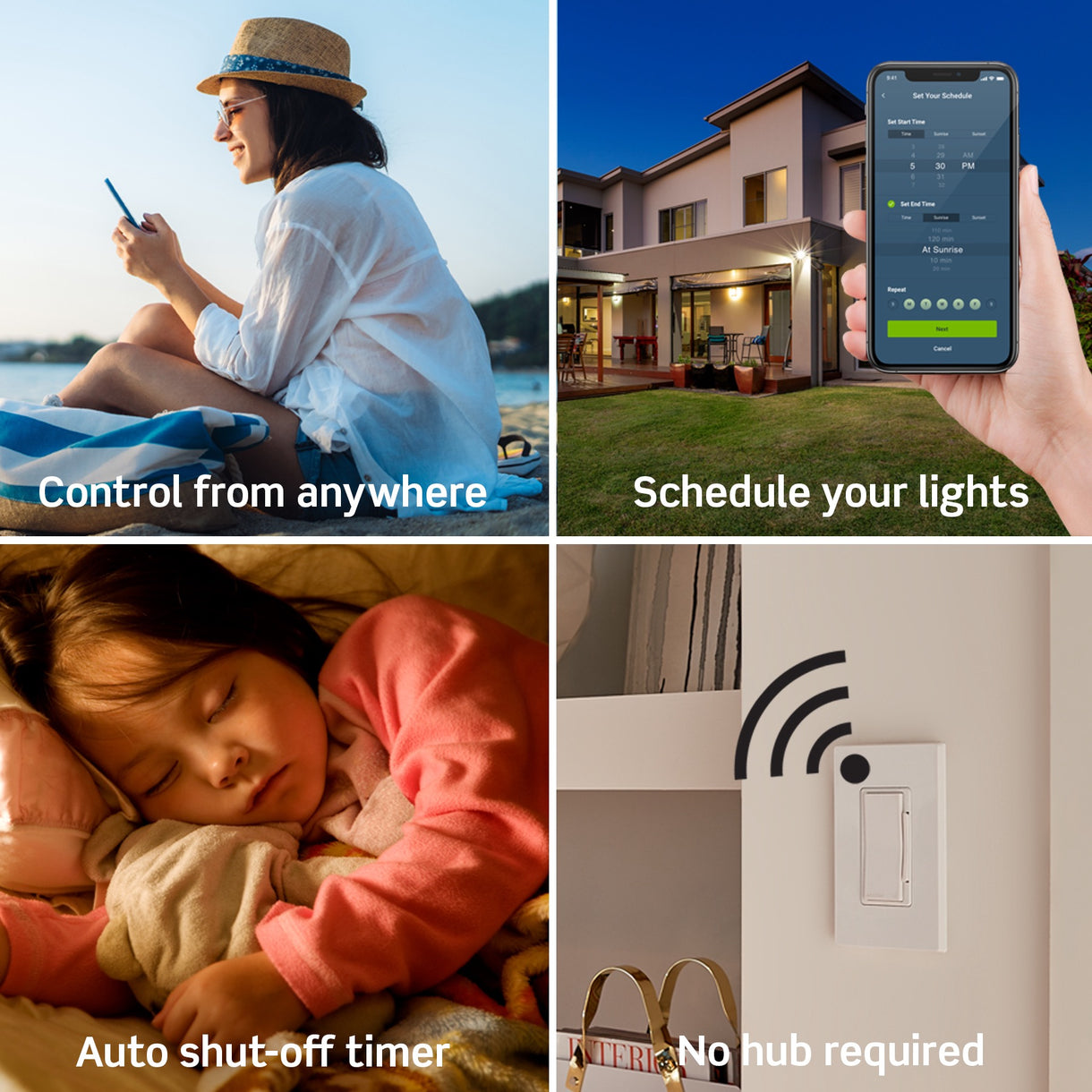 Decora Smart Switch, Wi-Fi, Works with Matter, Alexa, Google Assistant ...