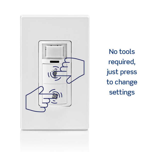 Decora In-Wall Combination Humidity Sensor and Fan Control with Light ...