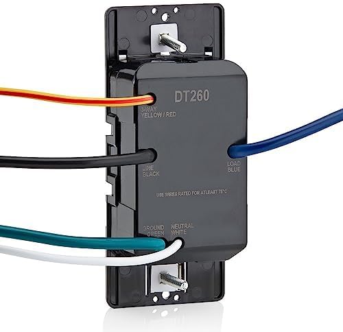 Decora In-Wall 60-Minute Countdown Timer Switch, 20A, 1 HP/16A Fan/Mot ...