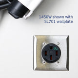 50 Amp EV Charging Receptacle/Outlet, Heavy Duty, Weather-Resistant, 1 ...