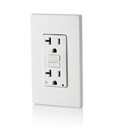 20 Amp SmartlockPro® Wi-Fi Certified Smart GFCI Receptacle/Outlet, Whi ...