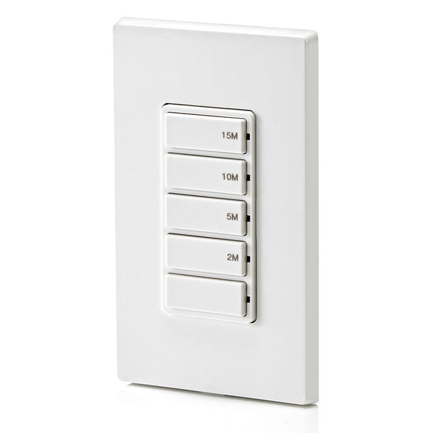 Countdown Timer Switch for bathroom household lights, 2-5-10-15 min, N ...