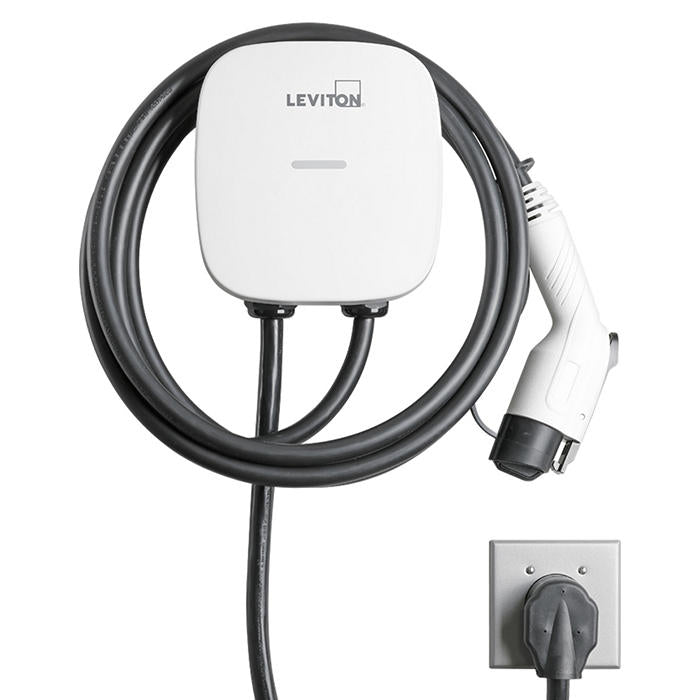 Level 2 Electric Vehicle (EV) Charging Station, 40A, 208/240 VAC, 9.6 ...