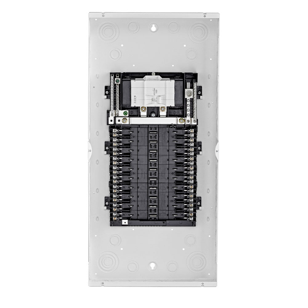 Indoor Load Center, 20 Space Indoor Breaker Box with 100A Main Circuit ...