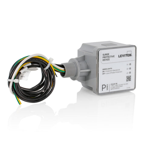 Type 1 Surge Protective Panel SPD, Gray, P3277-YB – Leviton