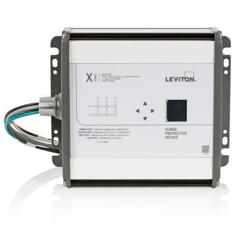 Type 2 Surge Protective Panel SPD, White, X3120-YC – Leviton