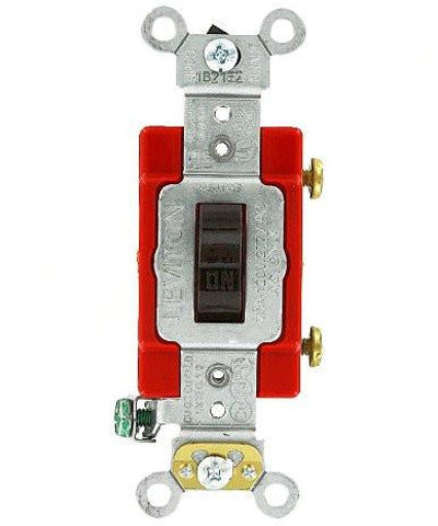 20 Amp, Toggle Single-Pole AC Quiet Switch, 120/277 Volt, Extra Heavy ...