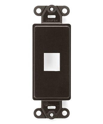 QuickPort Decora Insert, 1-Port, 41641 – Leviton
