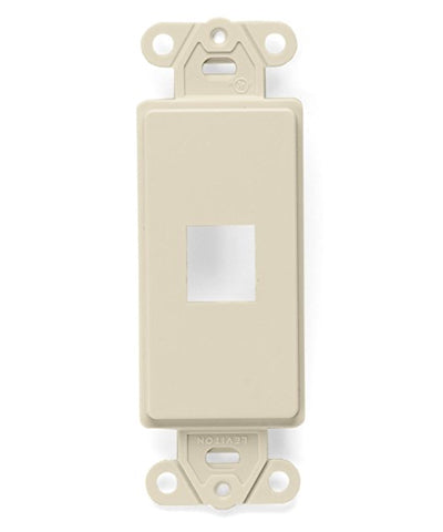 QuickPort Decora Insert, 1-Port, 41641 – Leviton