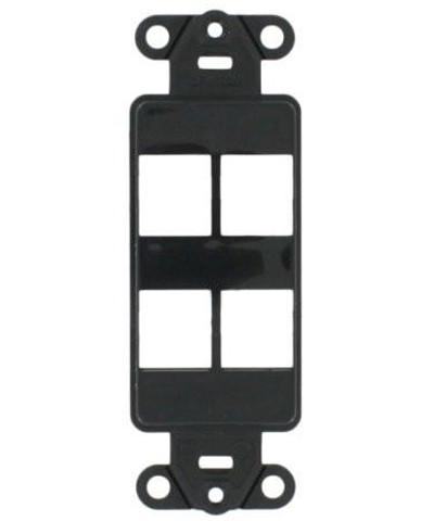 QuickPort Decora Insert, 4-Port, 41644 – Leviton