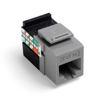 GigaMax Cat 5e QuickPort Connector, 5G108-R – Leviton