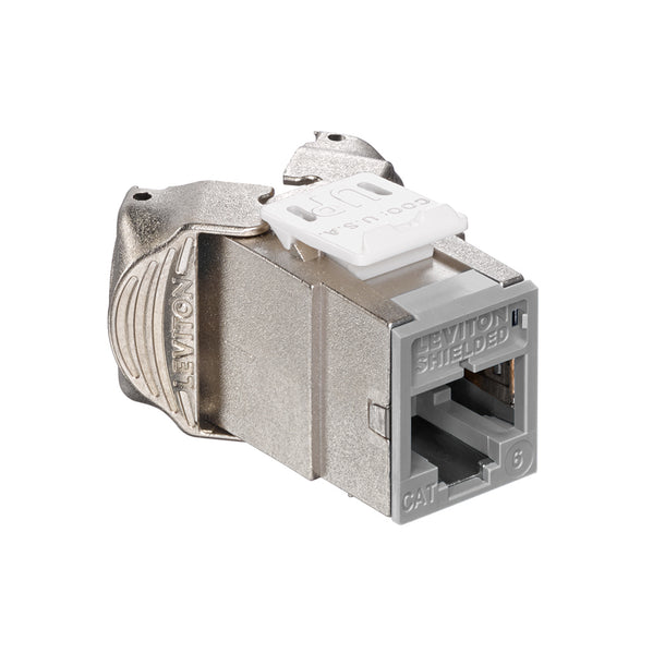 Atlas-X1 Cat 6 Shielded QuickPort Jack, 61SJK – Leviton