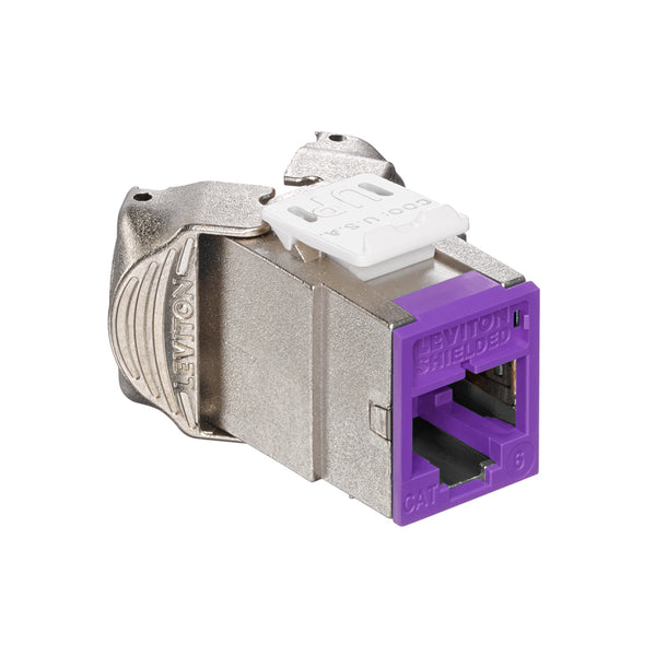 Atlas-X1 Cat 6 Shielded QuickPort Jack, 61SJK – Leviton
