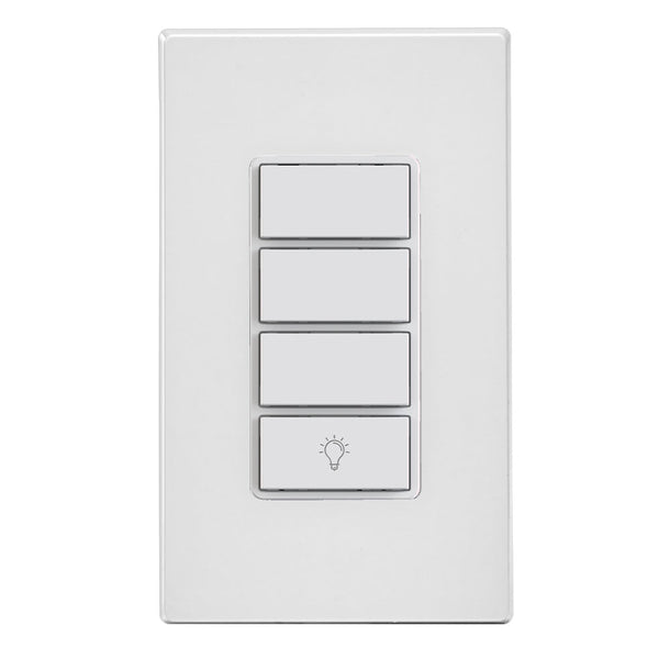 Decora Smart Scene Controller Switch, Wi-Fi 2nd Gen, D2SCS-1RW, White ...