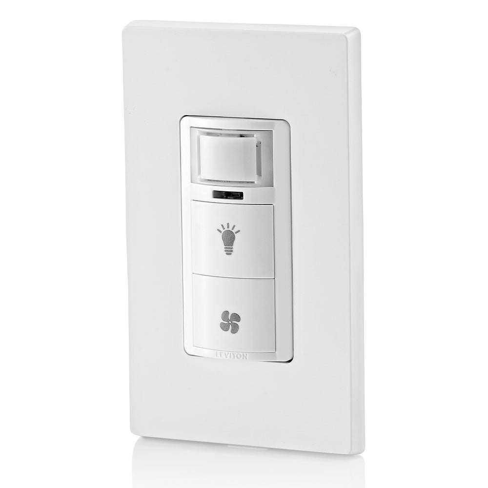 Decora In-Wall Combination Humidity Sensor and Fan Control with Light ...