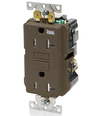 20A, 125V, Industrial Grade, Weather/Tamper-Resistant Duplex Self-Test ...