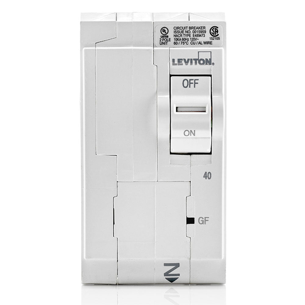 40A 2-Pole GFPE Branch Circuit Breaker, LB240-EP – Leviton