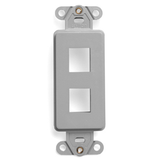 QuickPort Decora Insert, 2-Port, 41642 – Leviton